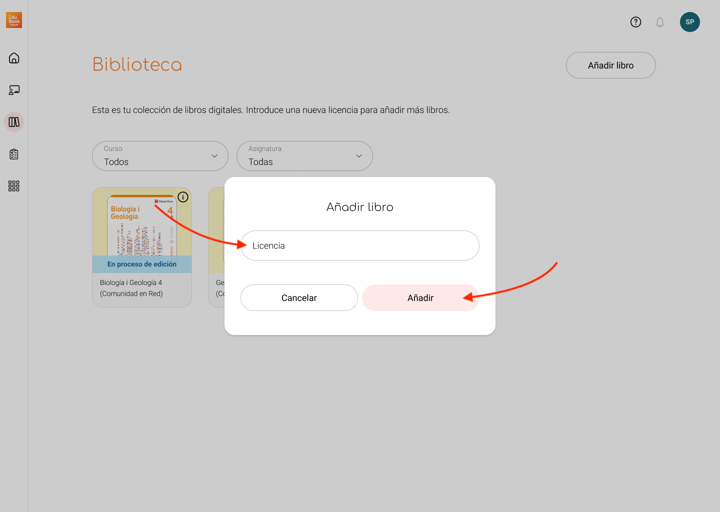 ¿Cómo puedo añadir un libro? – Centro de Ayuda de EduBook